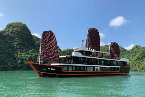 Croisière en jonque Ocean Cruise 3 jours 2 nuits : Explorez la beauté ...